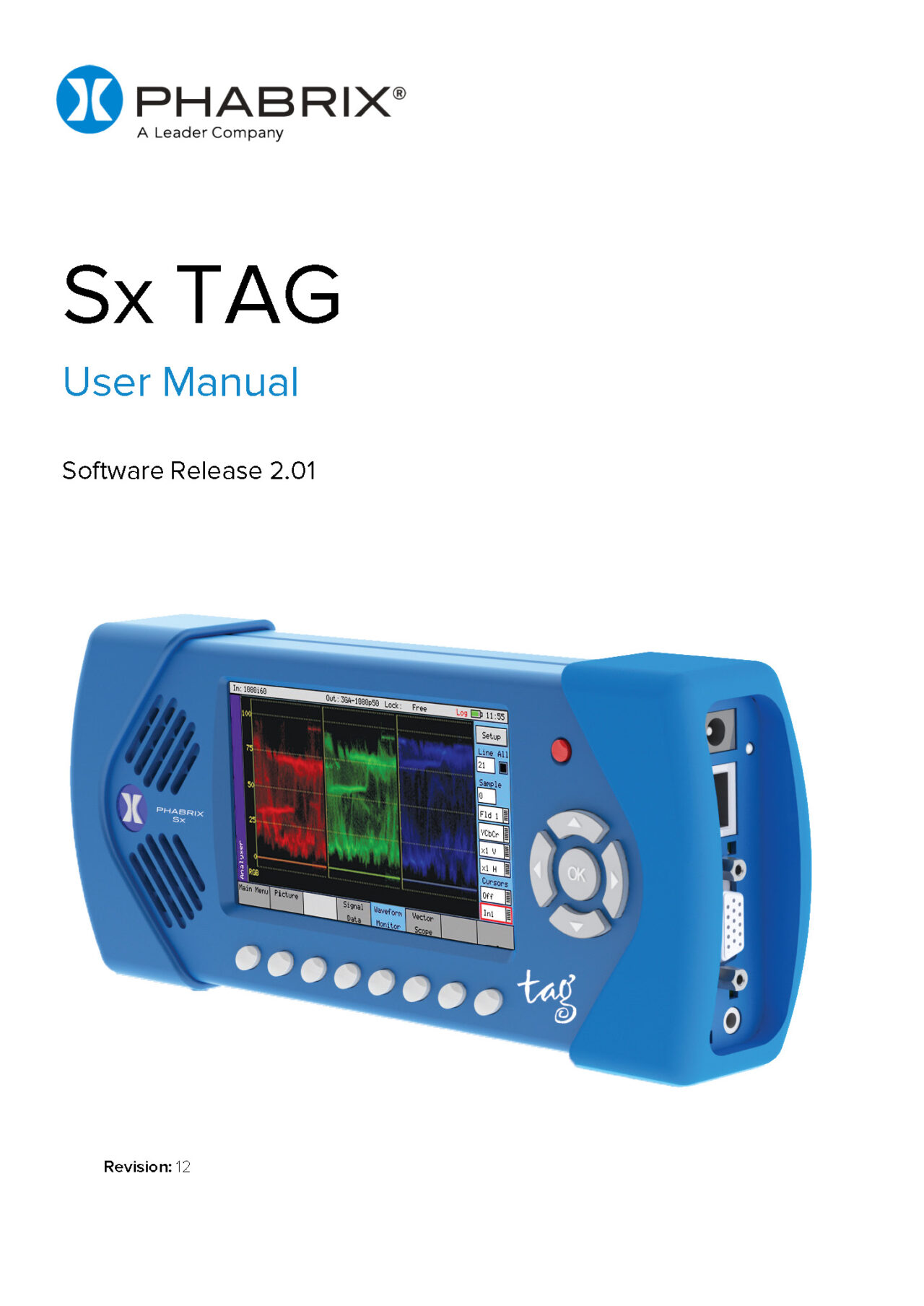 Product Quick Start Guide - PHABRIX