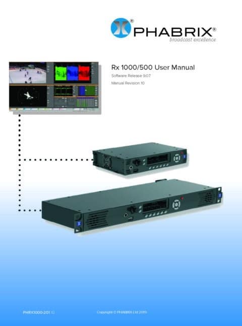 Software Downloads - PHABRIX